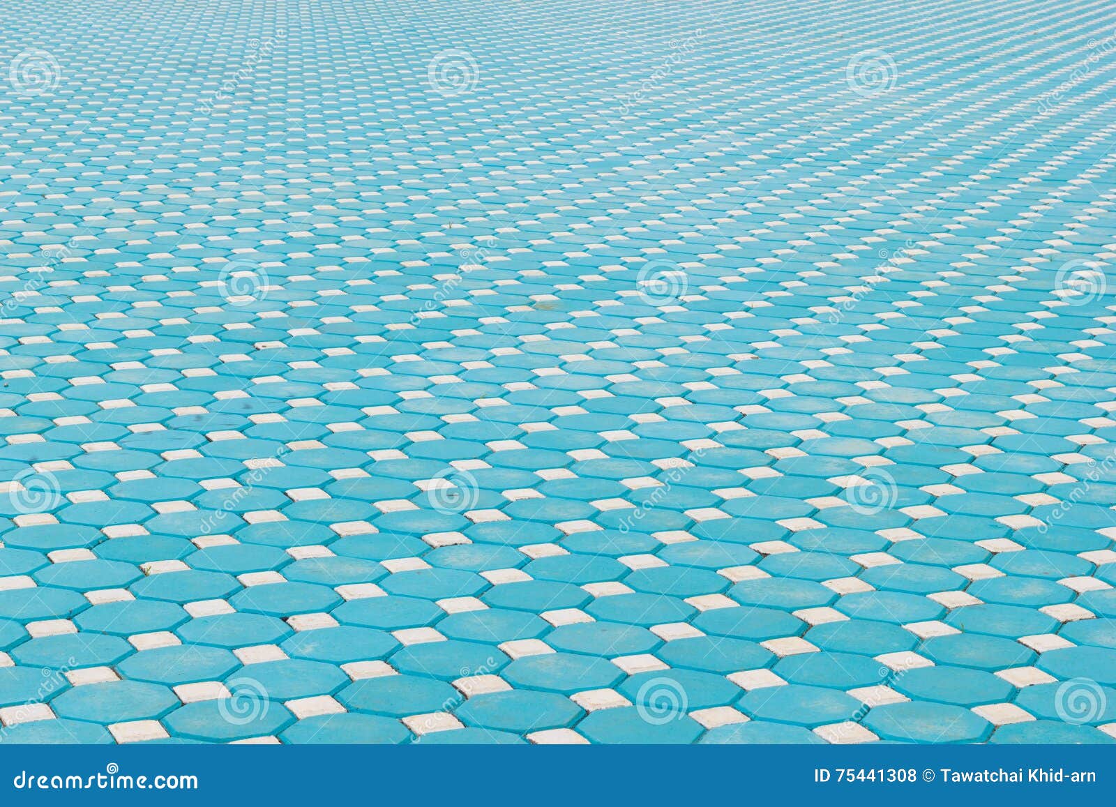 Octagonal Brick And Square Background And Texture Royalty-Free Stock ...