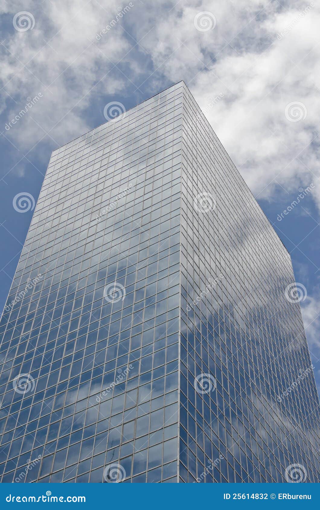Blue office building stock photo. Image of color, light - 25614832