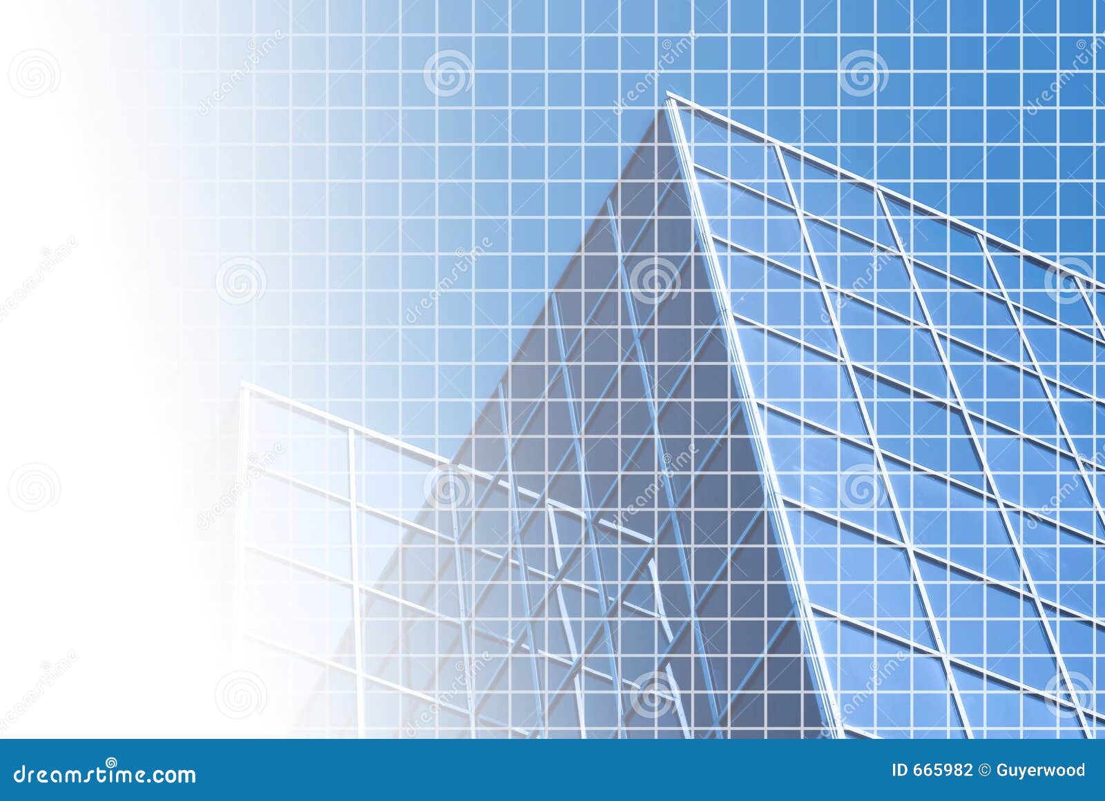 Blue office with grid stock illustration. Illustration of grid - 665982