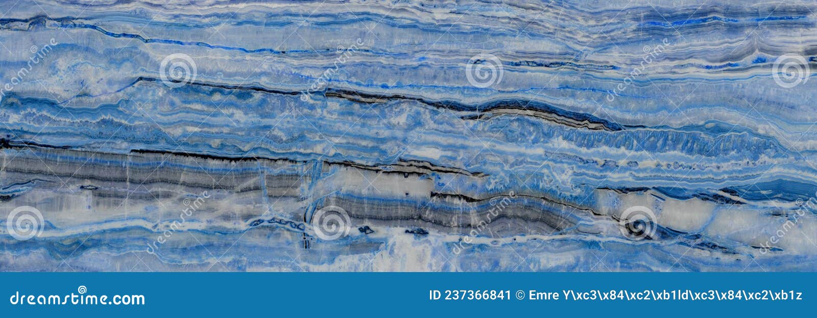 Blue Onyx Marble Stone Texture Stock Image - Image of panoramic, square ...