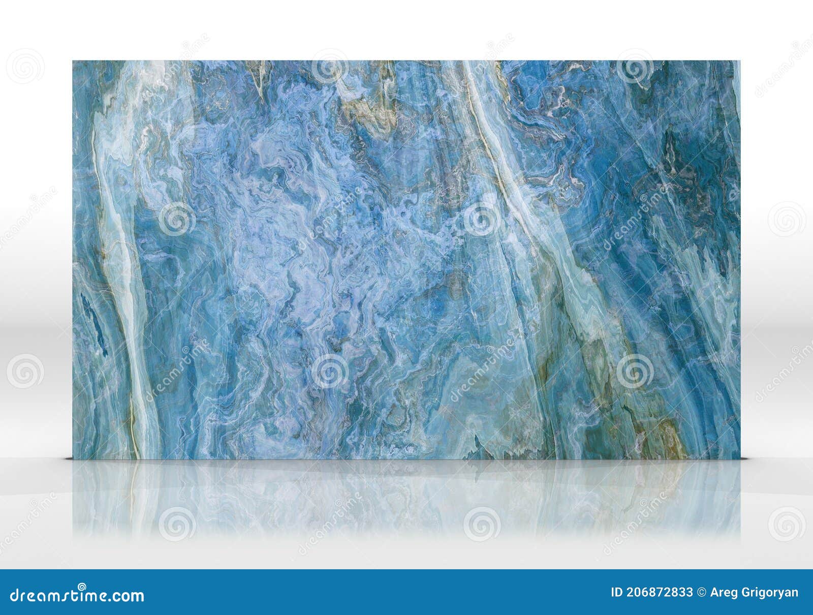 Blue Onyx Marble Tile Texture Stock Image - Image of construction ...