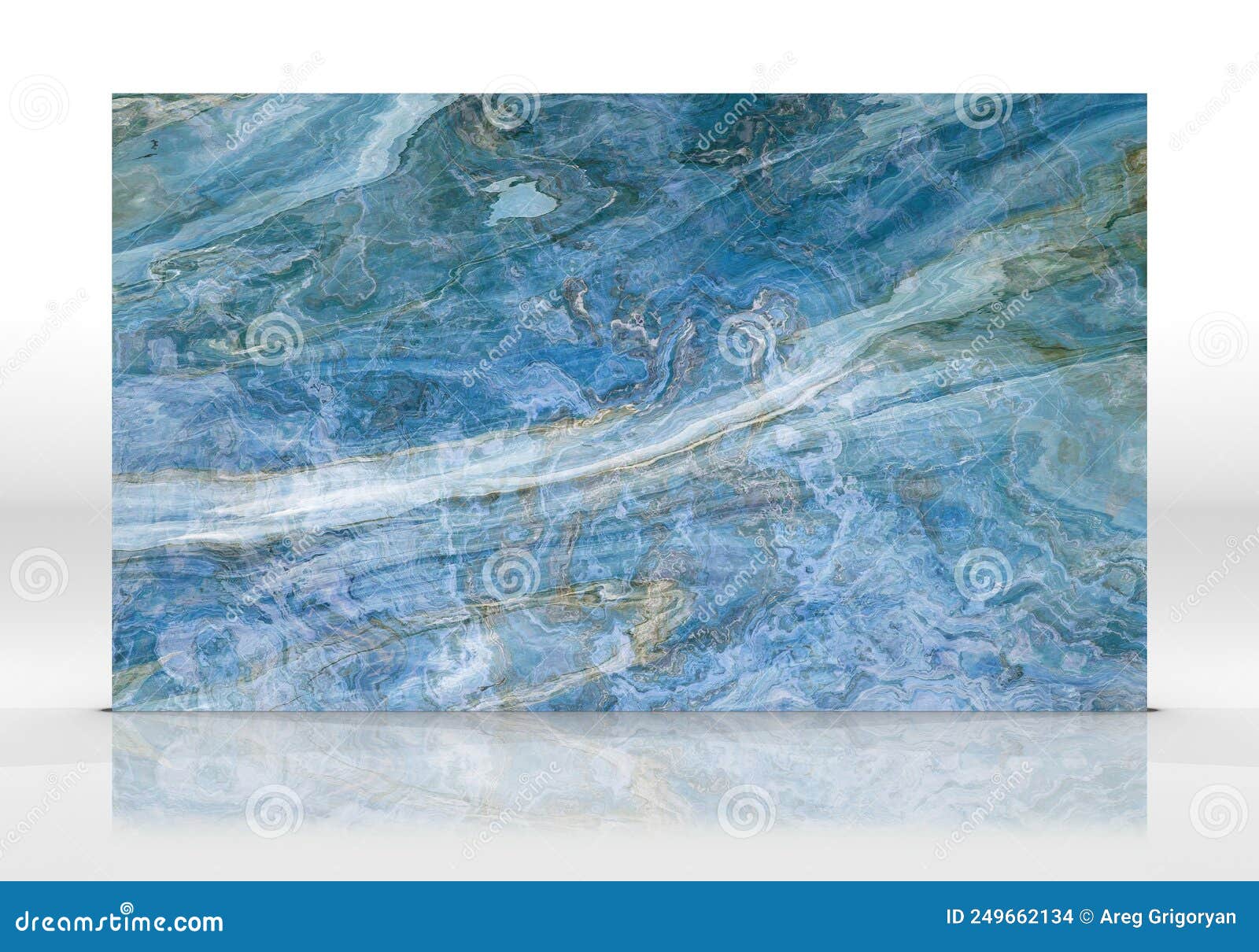 Blue Onyx Marble Tile Texture Stock Illustration - Illustration of ...