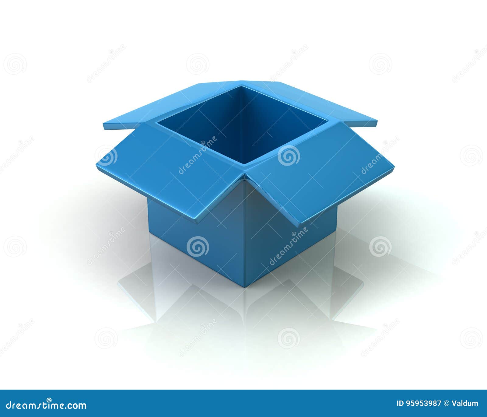 Blue Open Padlock Striped Icon Royalty-Free Stock Photography ...