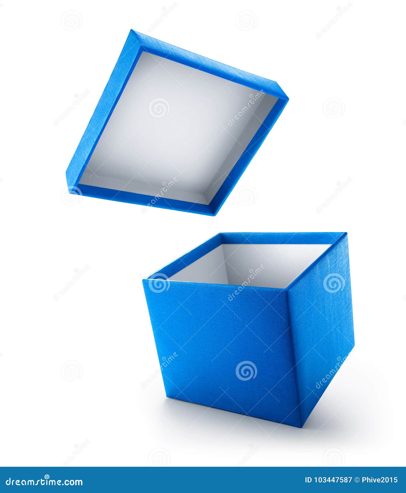 Blue Open Shipping Container Royalty-Free Stock Photo | CartoonDealer ...