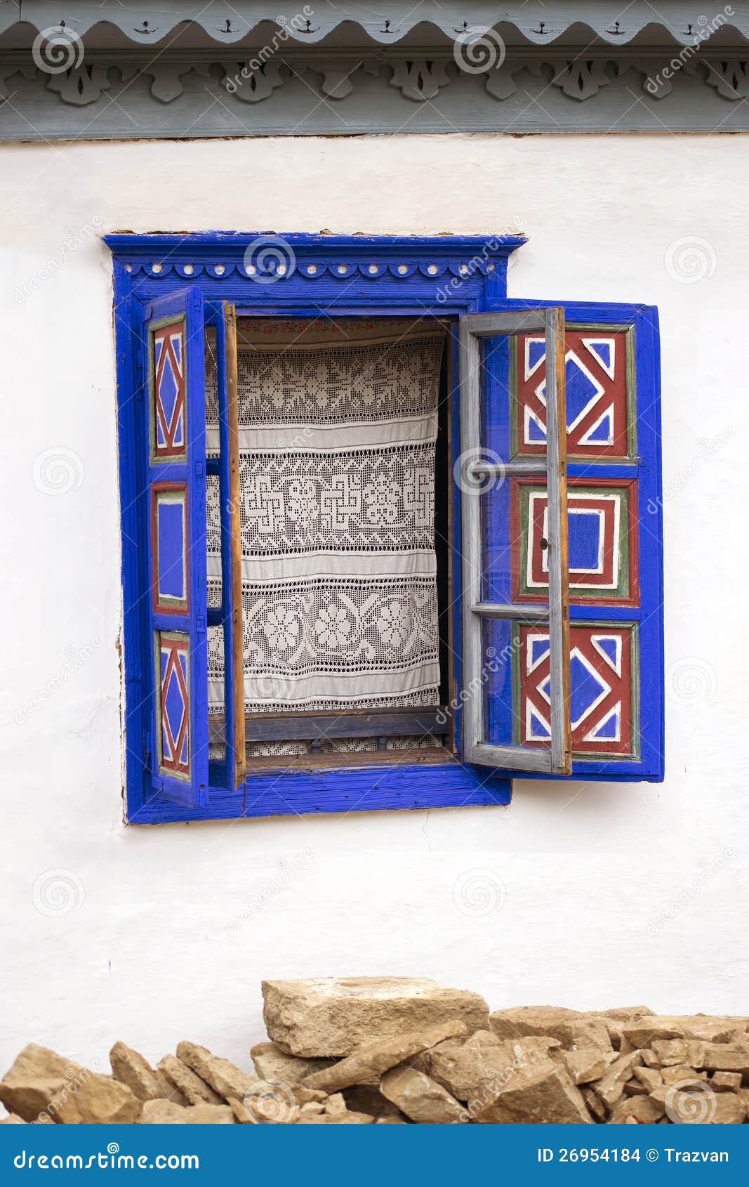 Blue open window stock photo. Image of house, white, shutter - 26954184