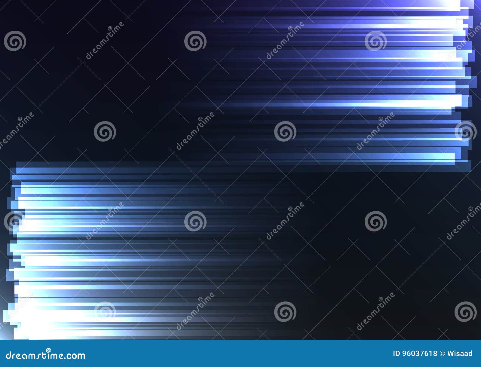 Blue Opposite Side Abstract Bar Line Background Stock Vector ...