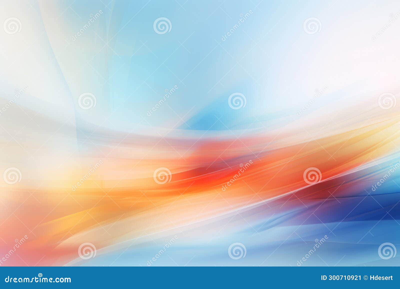 Blue and Orange Abstract Wave, Background or Pattern, Creative Design ...