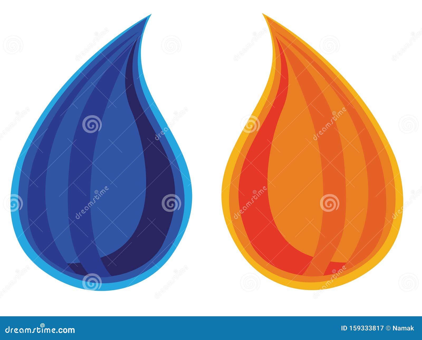 Orange Drops Background Cartoon Vector | CartoonDealer.com #18628001