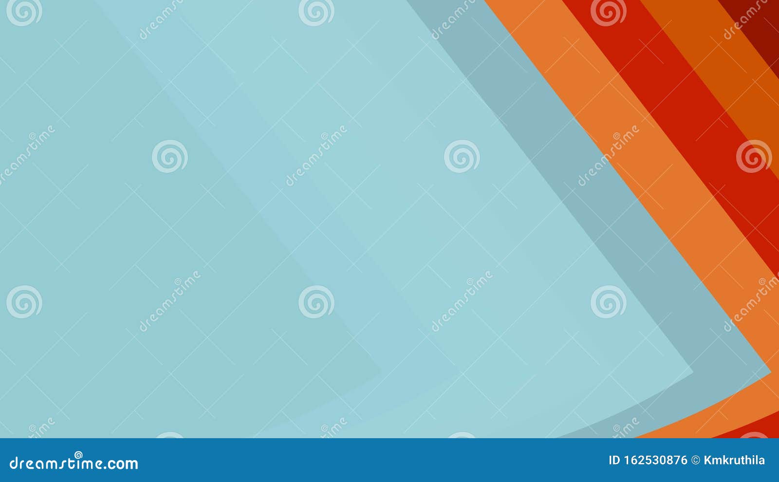 Blue and Orange Geometric Shapes Background Vector Stock Vector ...