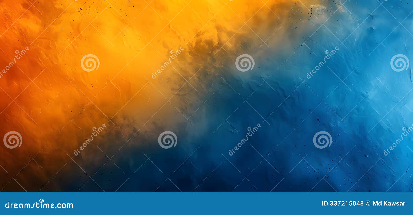 Abstract Blue and Orange Gradient Background Stock Illustration ...