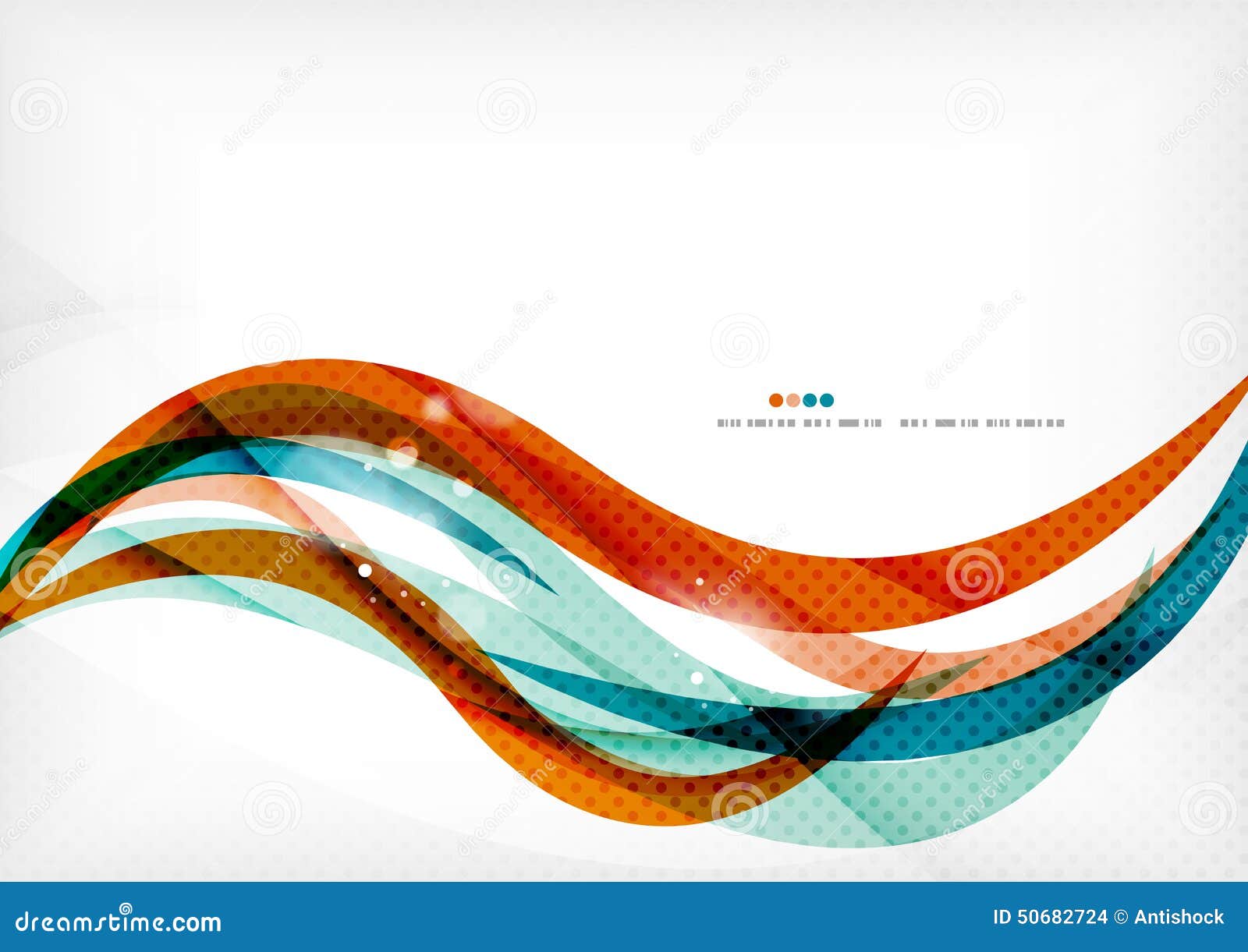 Blue orange line concept stock vector. Illustration of flow - 50682724