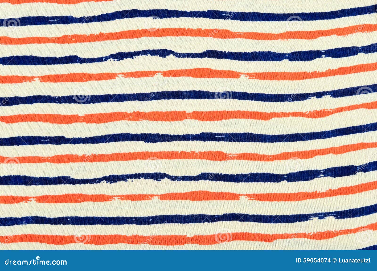 Blue and Orange Striped Background. Stock Photo - Image of decoration ...
