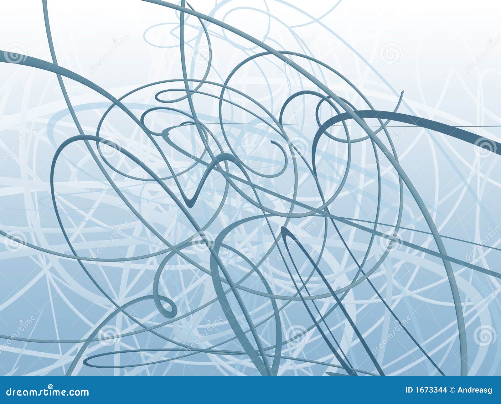 Blue organic ornament stock illustration. Illustration of algorithm ...