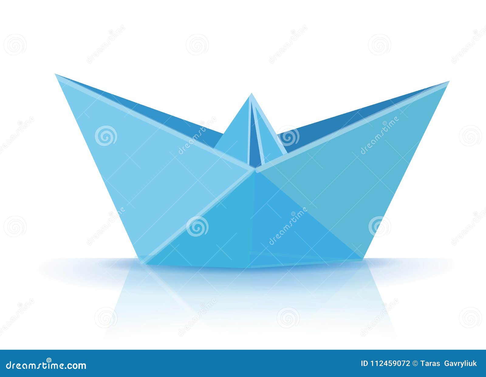 Origami Boat Royalty-Free Stock Photography | CartoonDealer.com #44722037