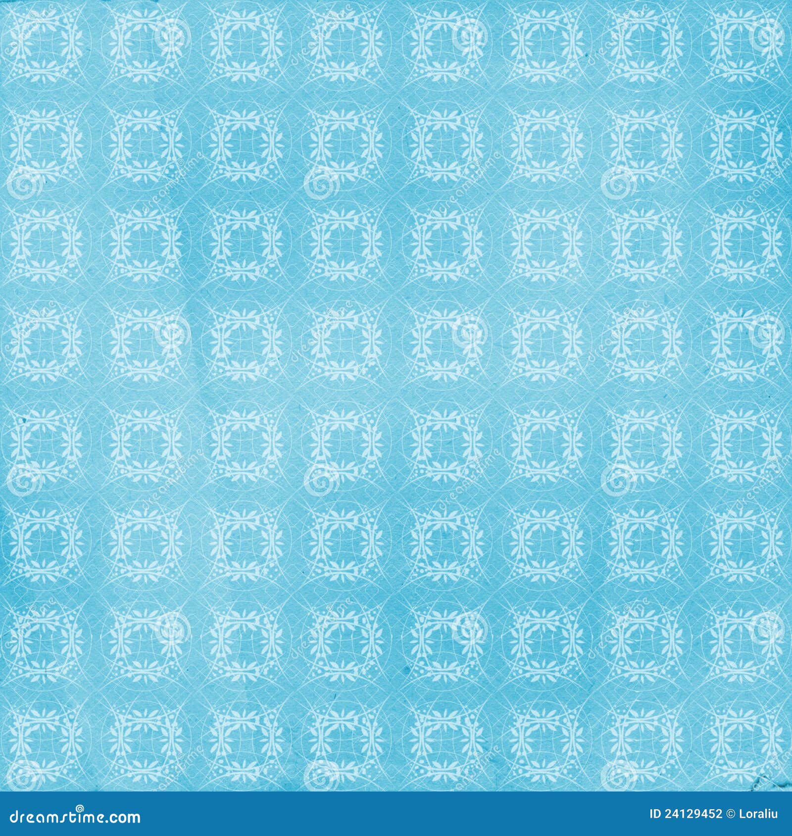 Blue Ornamental Background for Backdrop Stock Illustration ...