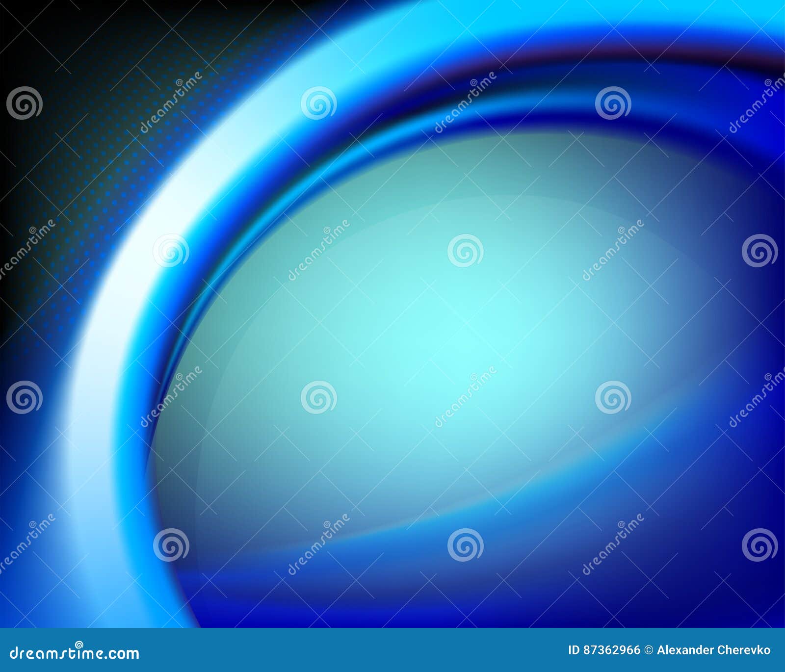Blue oval background stock vector. Illustration of layout - 87362966