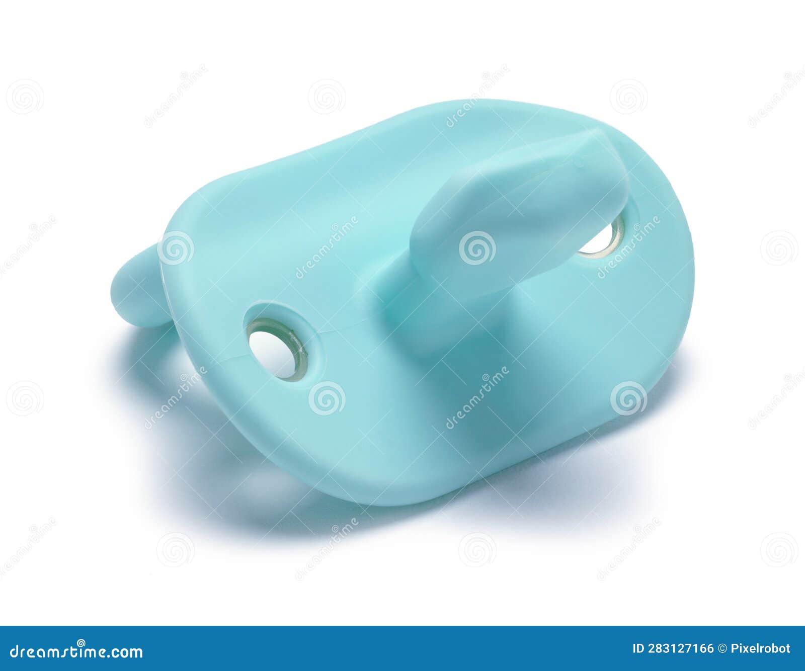 Blue Pacifier stock photo. Image of pacifier, white - 283127166