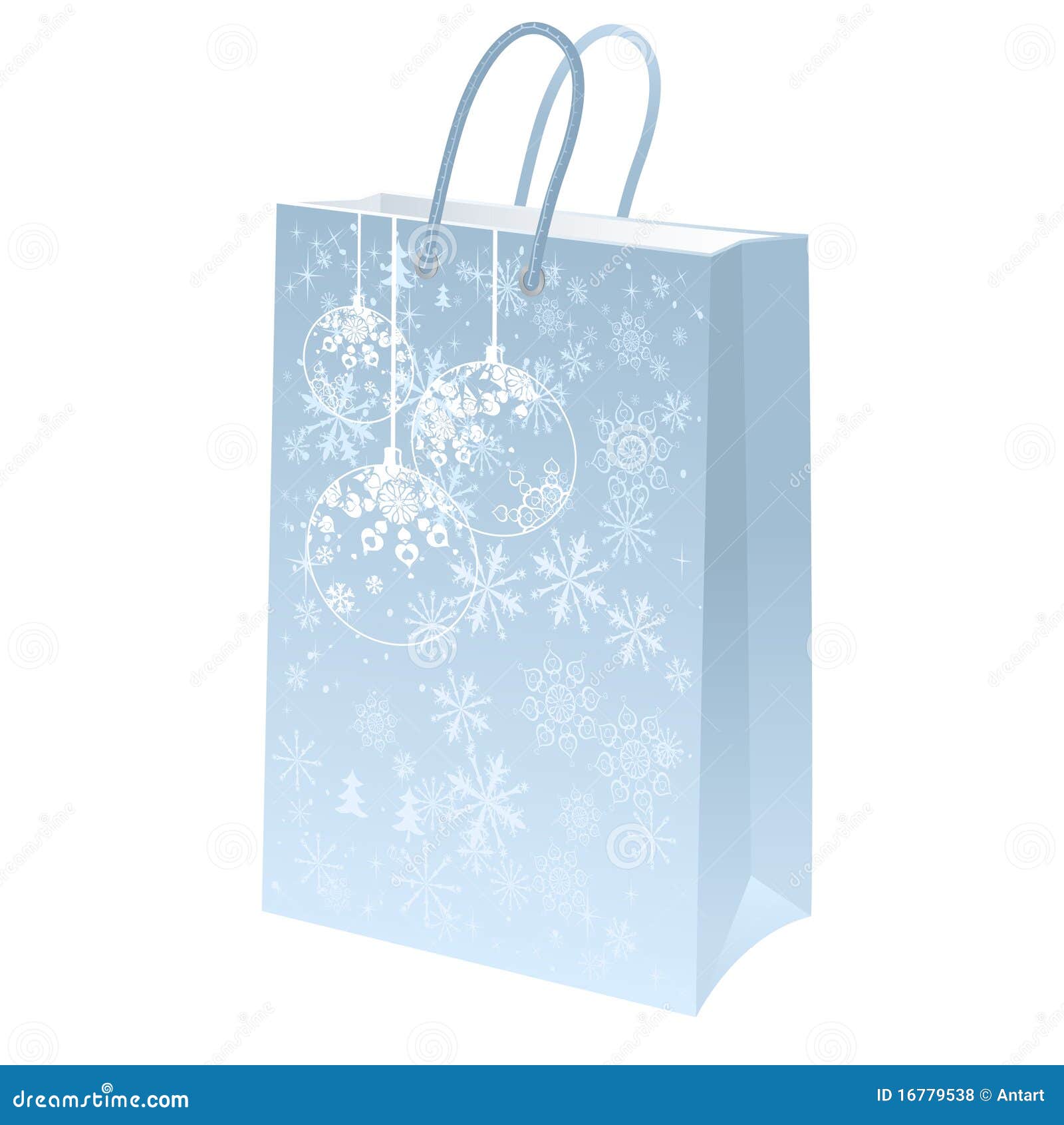 Blue package stock vector. Illustration of light, isolated - 16779538