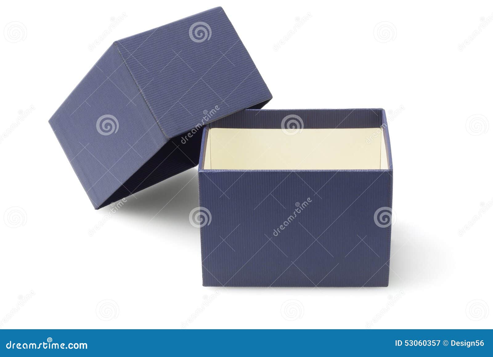 Blue Packaging Box stock image. Image of material, cardboard - 53060357