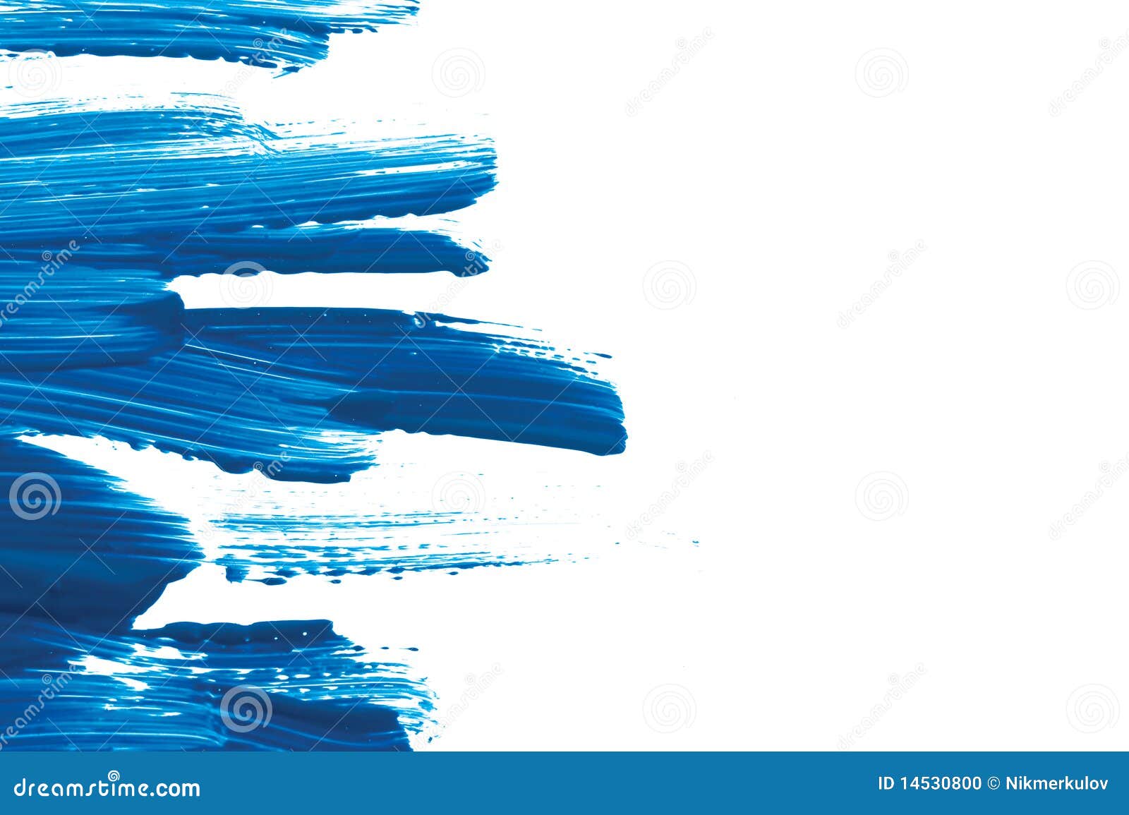 Blue paint stock photo. Image of acrylic, abstract, background - 14530800