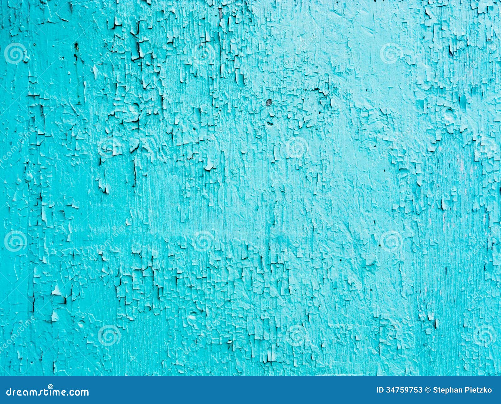 Blue Paint Background Grungy Cracked and Chipping Stock Image - Image ...