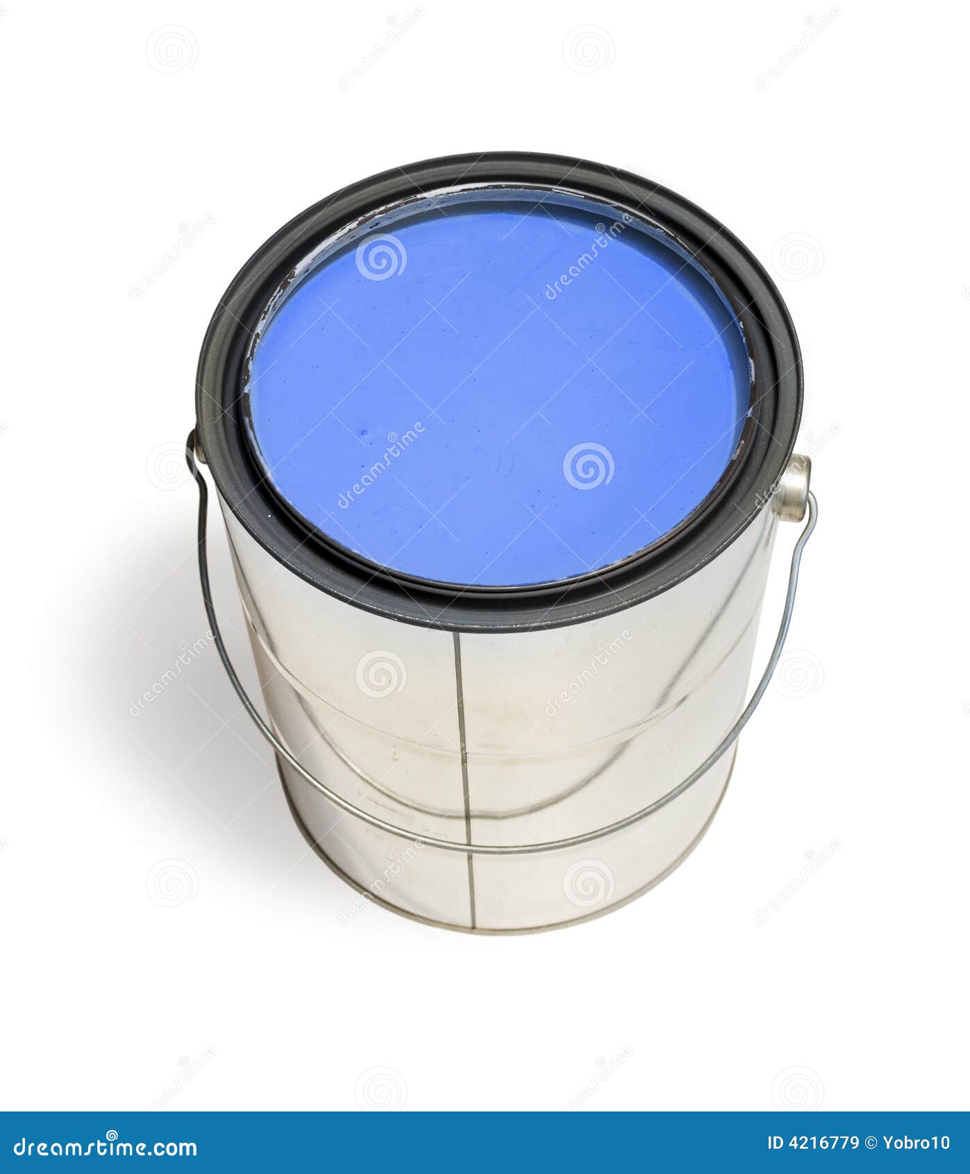Blue Paint Can stock image. Image of tins, grouping, variation - 4216779