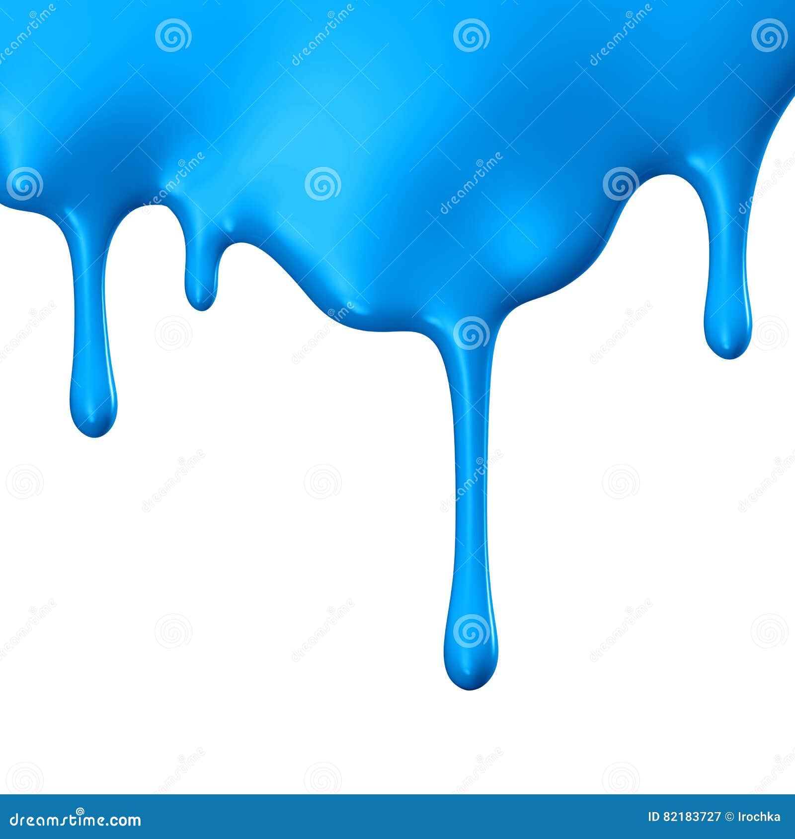 White Background Dripping Primary Paint Stock Illustrations – 208 White ...
