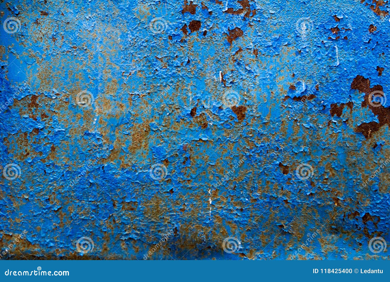 Blue Rusty Metal Texture Background Texture Stock Photo - Image of ...