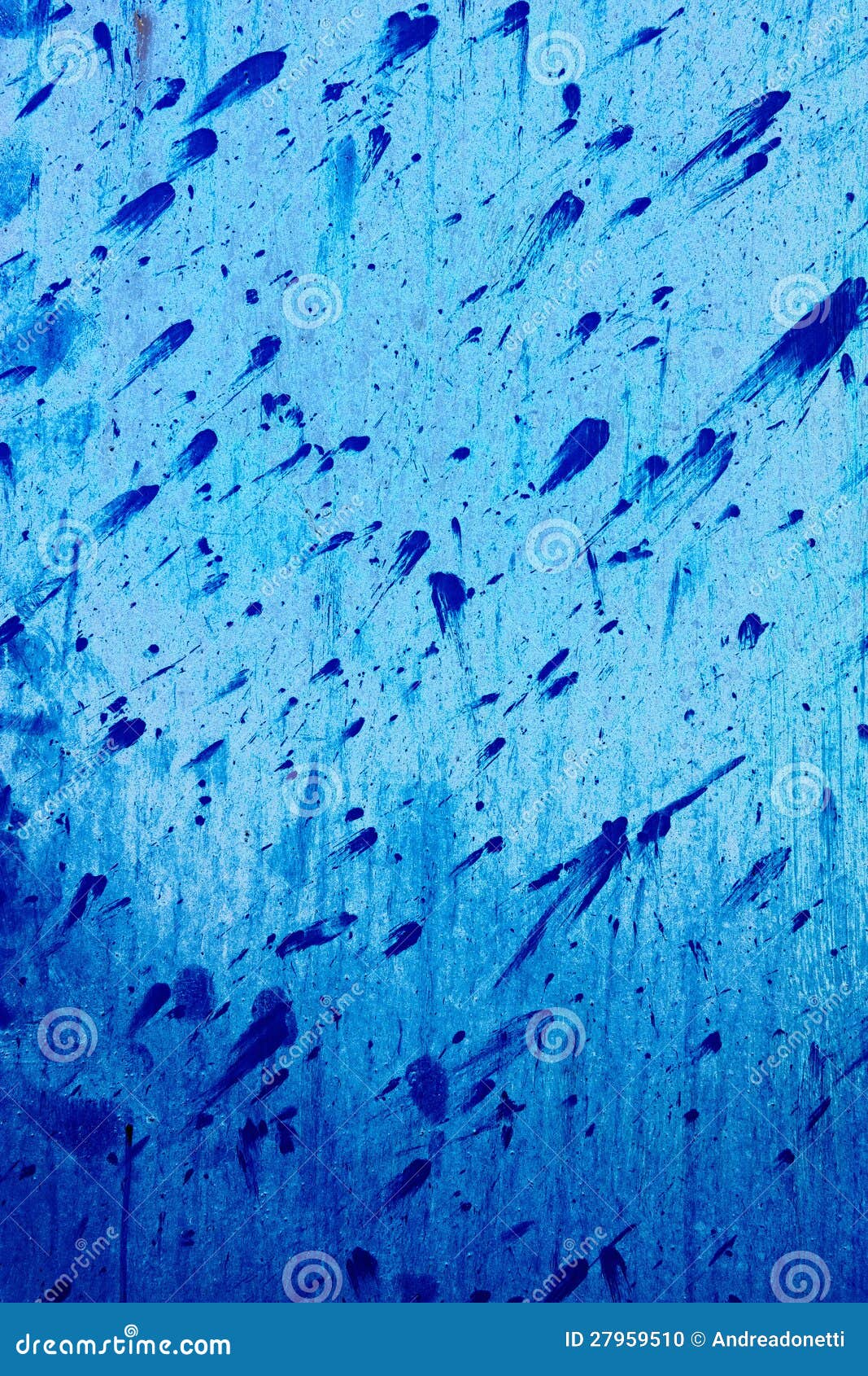 Blue Paint Splatter Texture