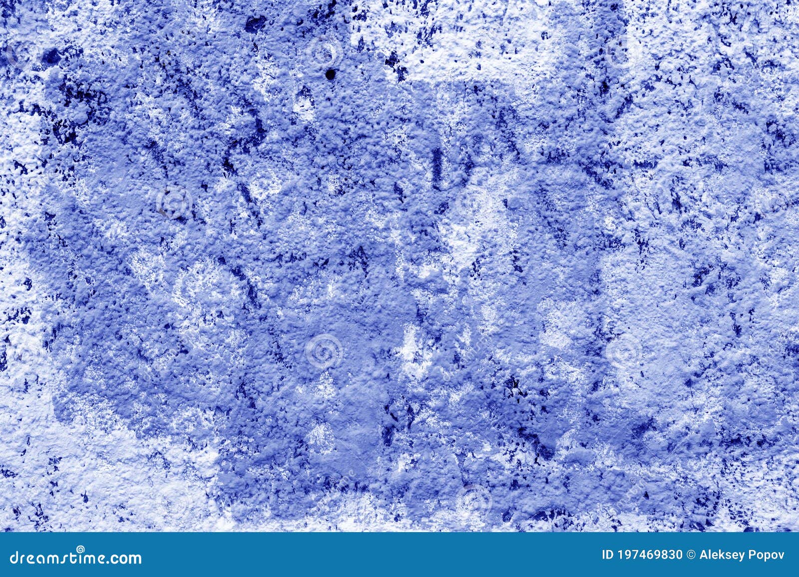 Blue Paint Texture. Interior of a Modern Loft Stock Photo - Image of ...