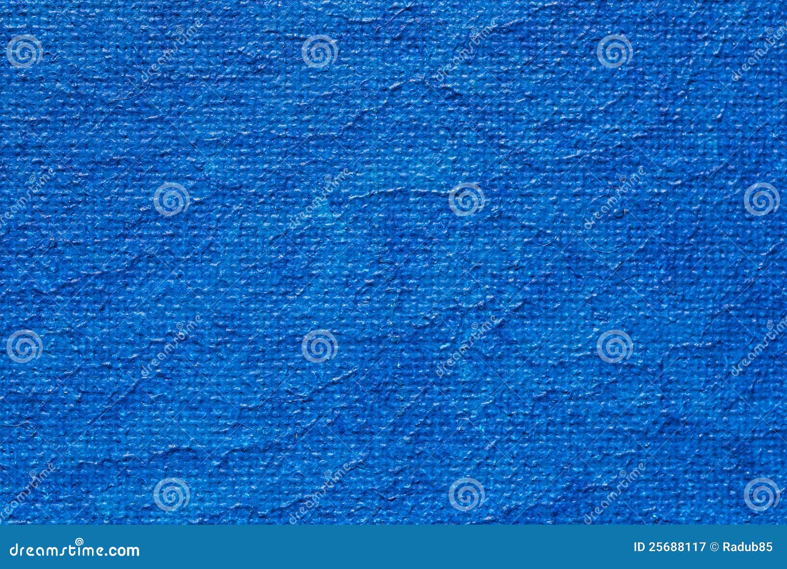 Blue Painted Canvas stock image. Image of closeup, close - 25688117