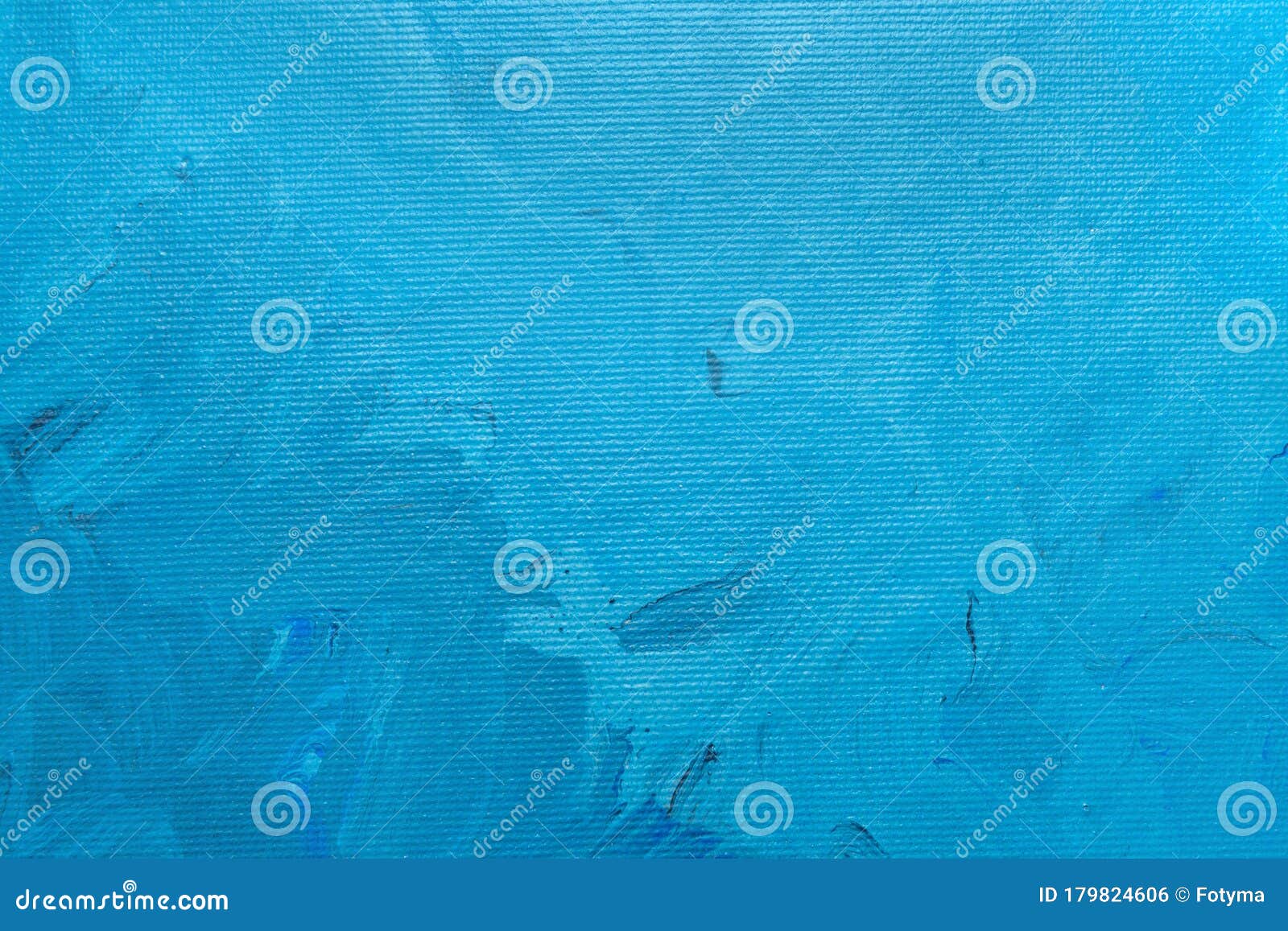 Blue painted canvas stock photo. Image of beautiful - 179824606