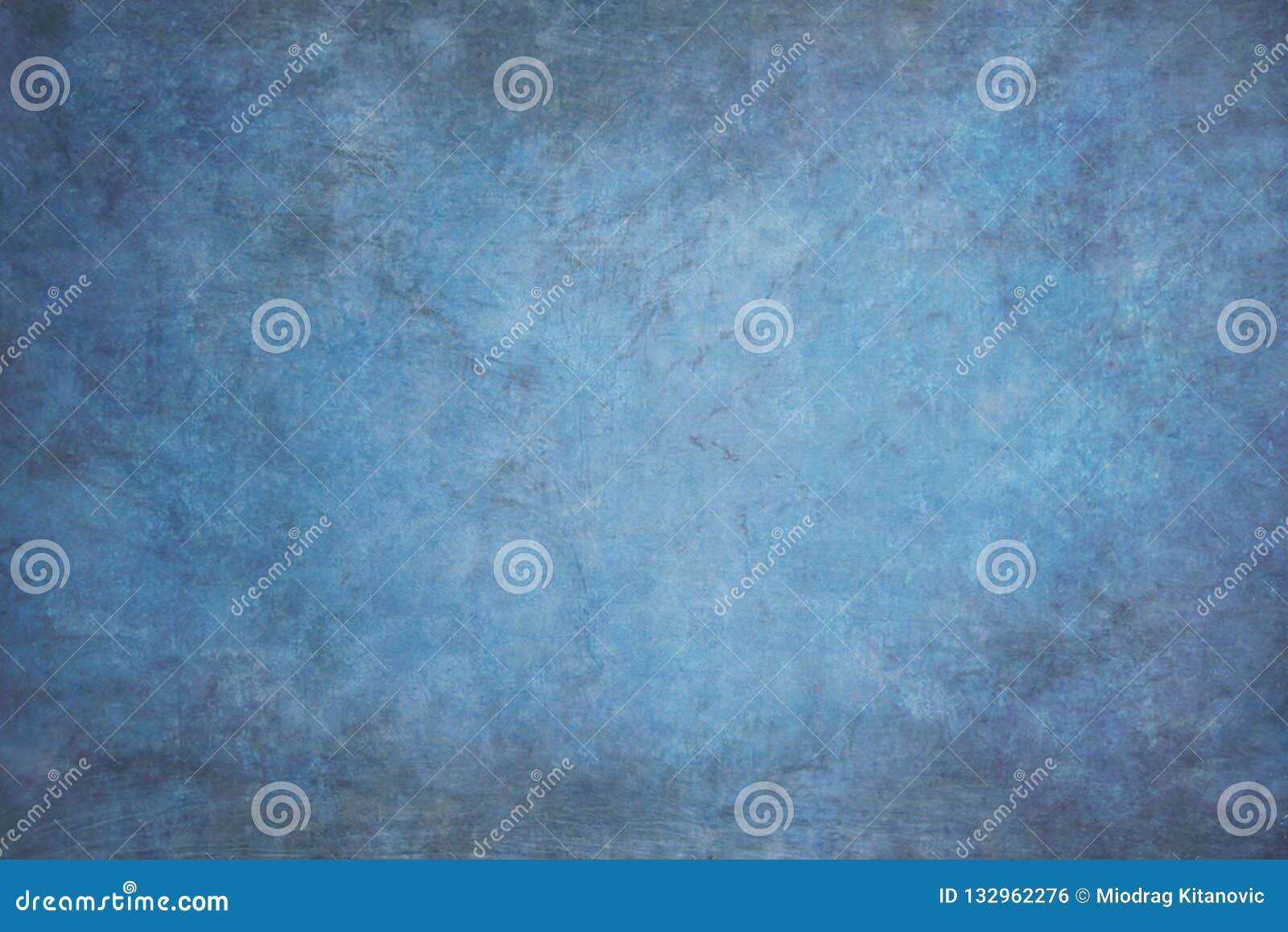 Blue Painted Canvas or Muslin Fabric Cloth Studio Backdrop Stock ...
