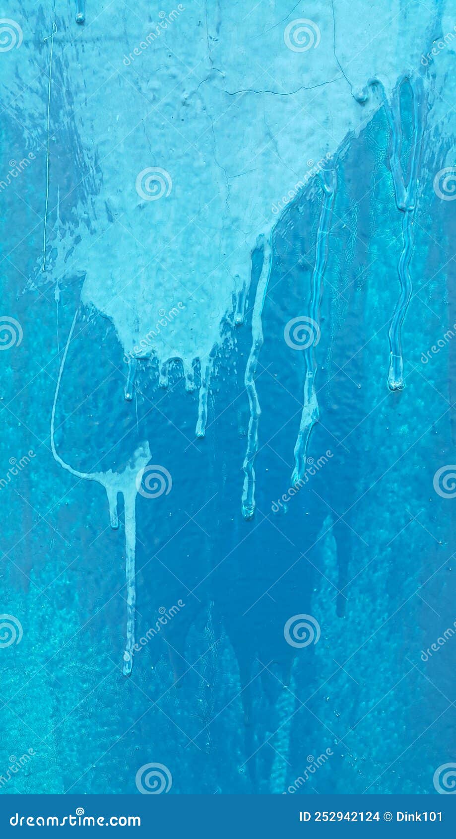 Blue Painted Wall Texture with Stains and Smudges Stock Photo - Image ...