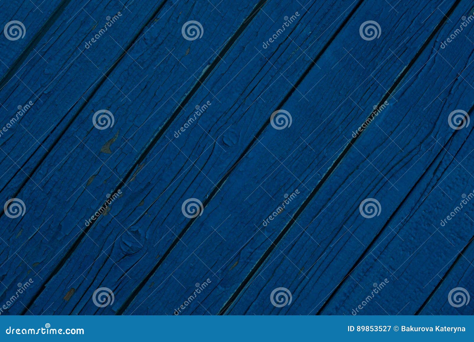 Blue Painted Wooden Planks Texture Stock Image - Image of rough, grunge ...