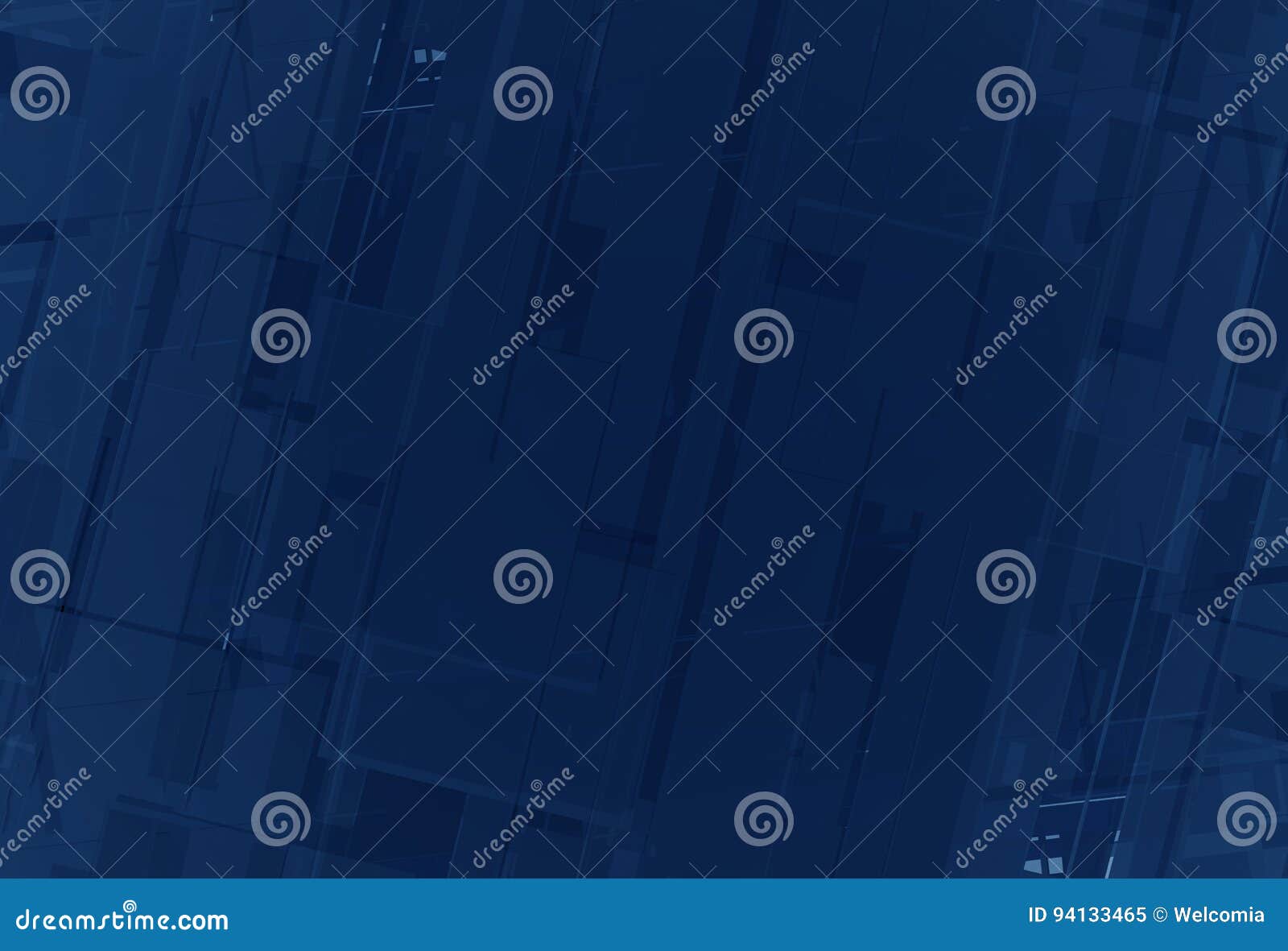 Blue Panels 3D Background stock illustration. Illustration of blue ...