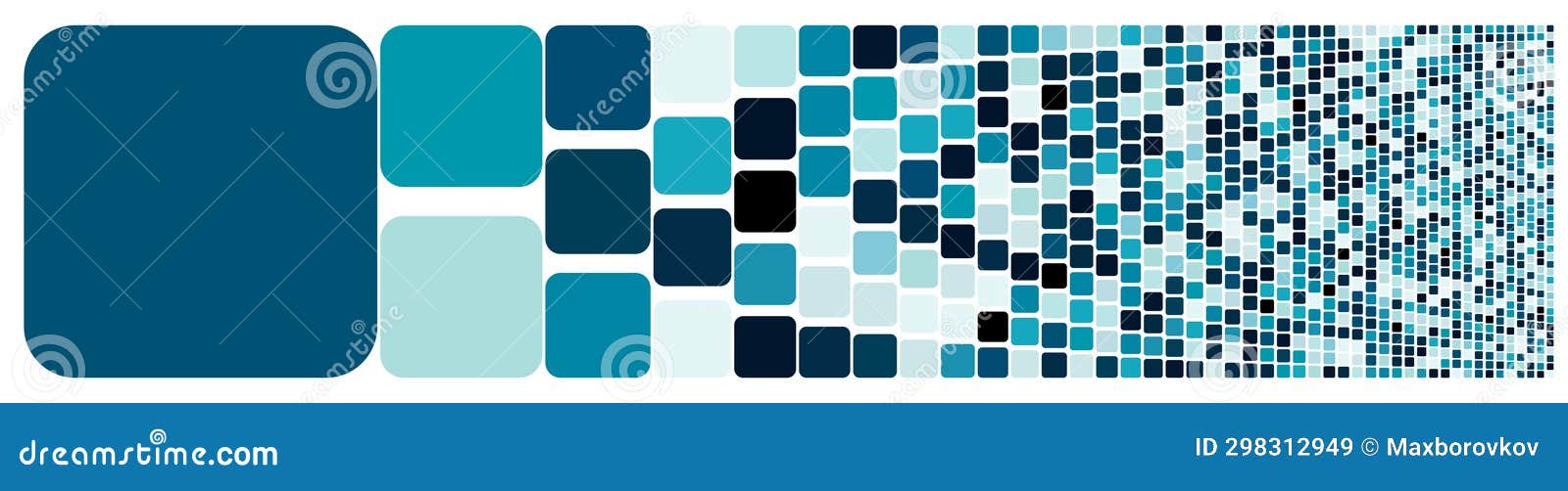 Pixel Design World Map Vector Illustration | CartoonDealer.com #38157490