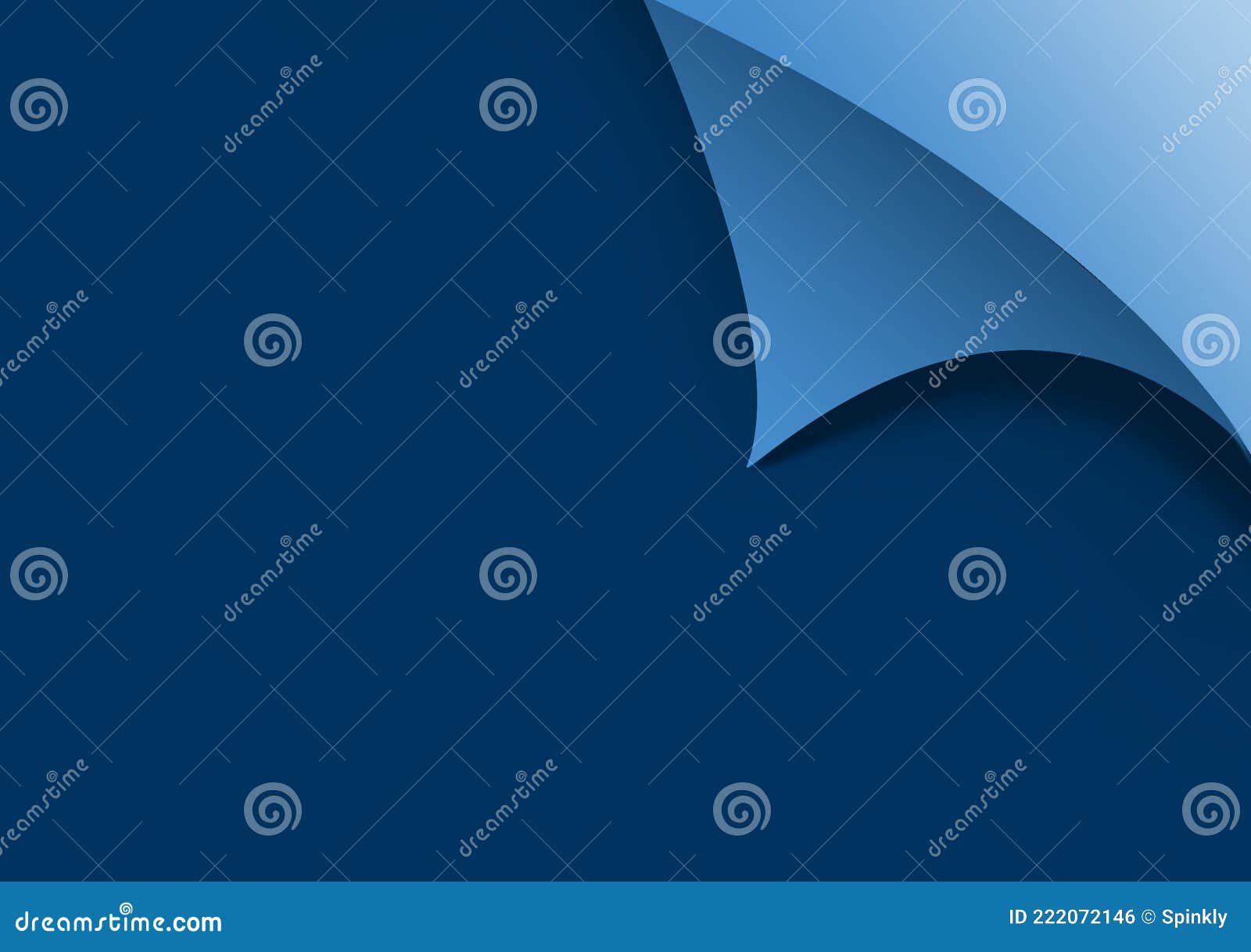 Blue Paper Fold Background for Design Layouts Stock Illustration ...
