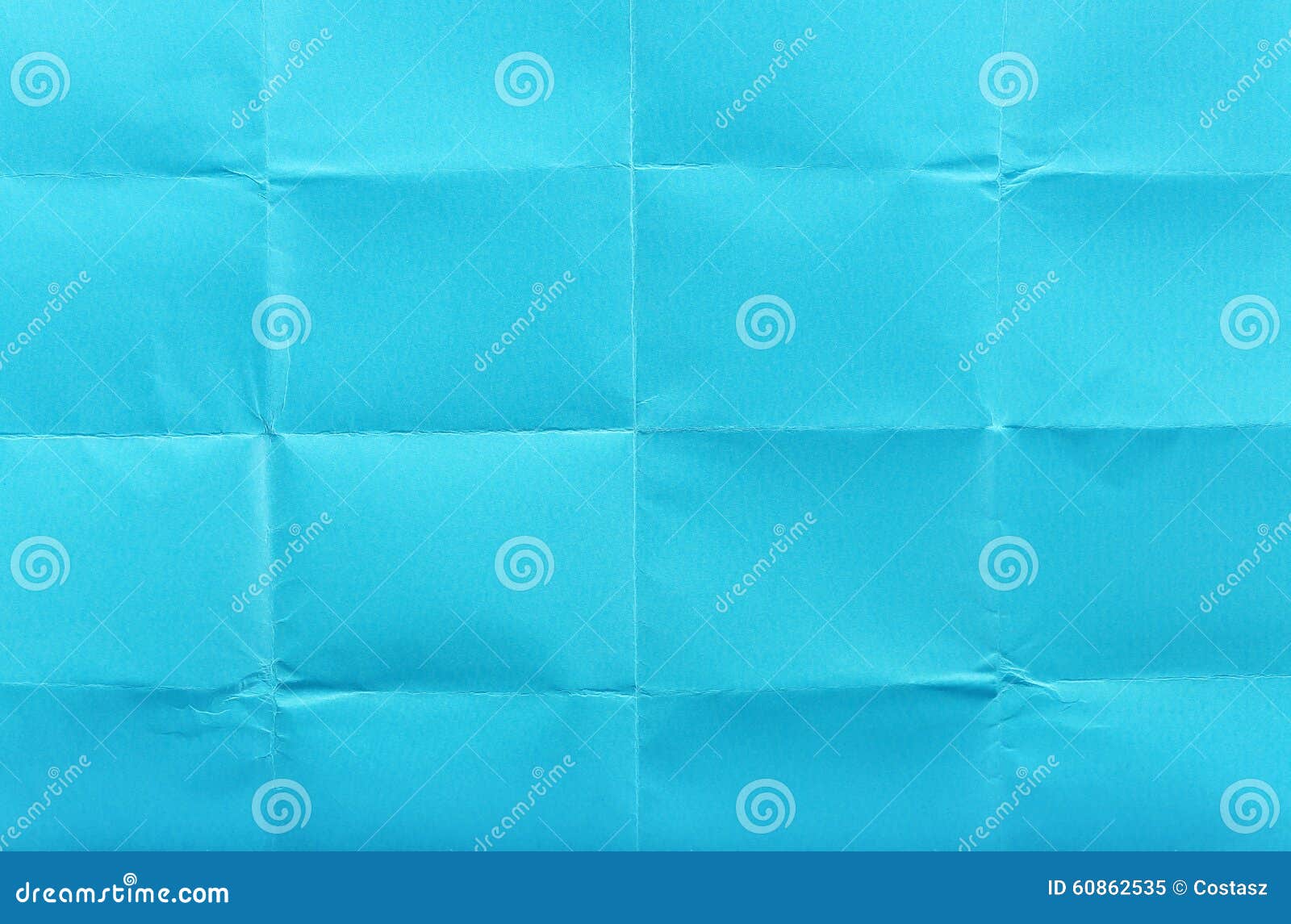 Blue paper stock image. Image of folded, design, plain - 60862535