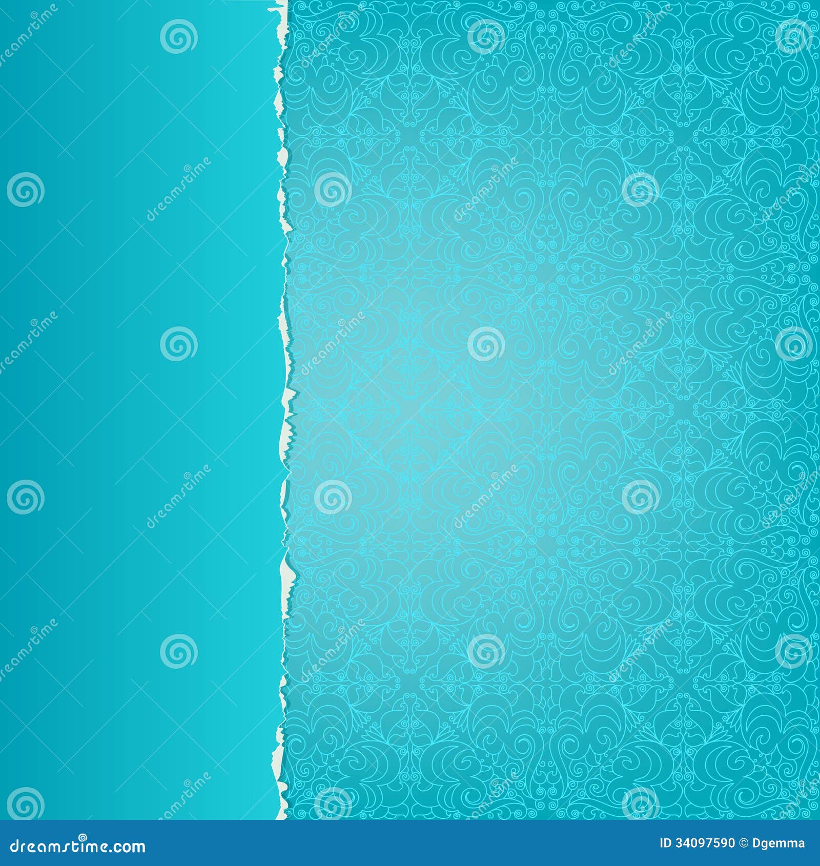 Blue paper with a pattern stock vector. Illustration of header - 34097590