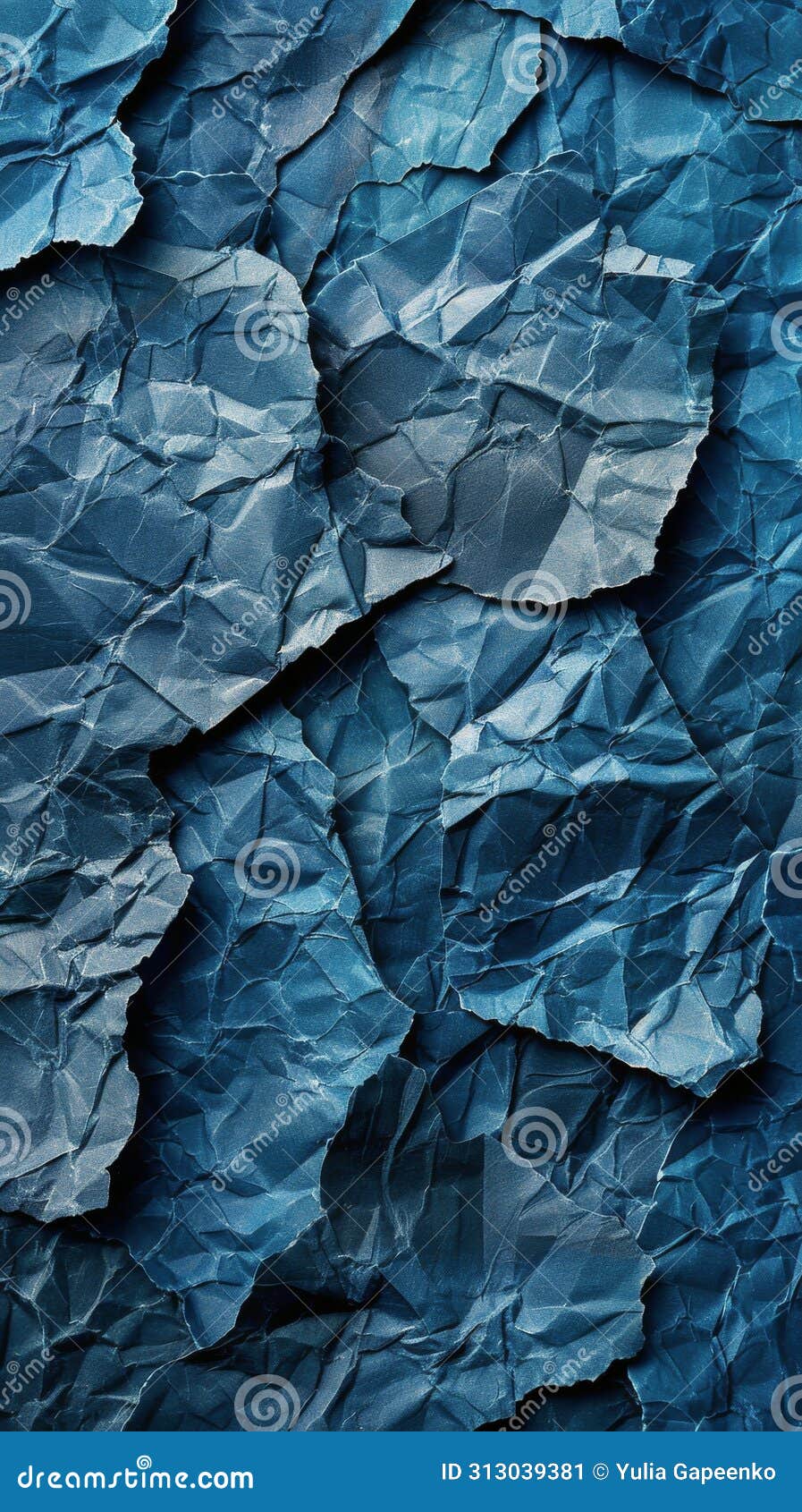 Blue Paper Peeling stock image. Image of disintegrating - 313039381