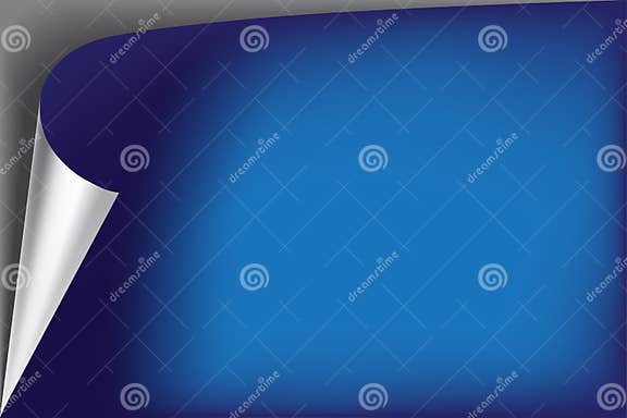 The Blue Paper Roll Background Stock Vector - Illustration of paper ...