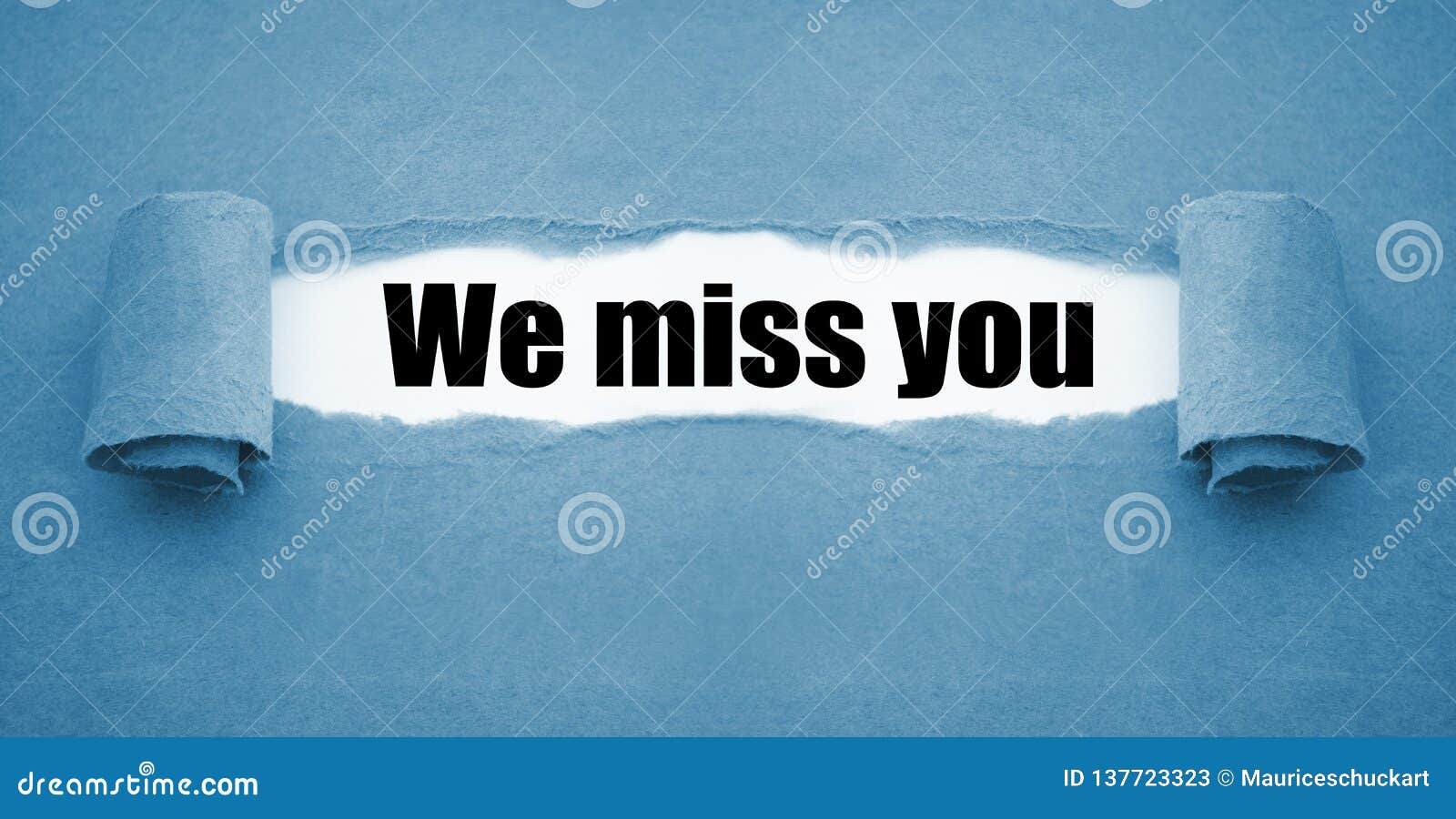 Paper Work with we Miss You Stock Image - Image of hand, paper: 137723323