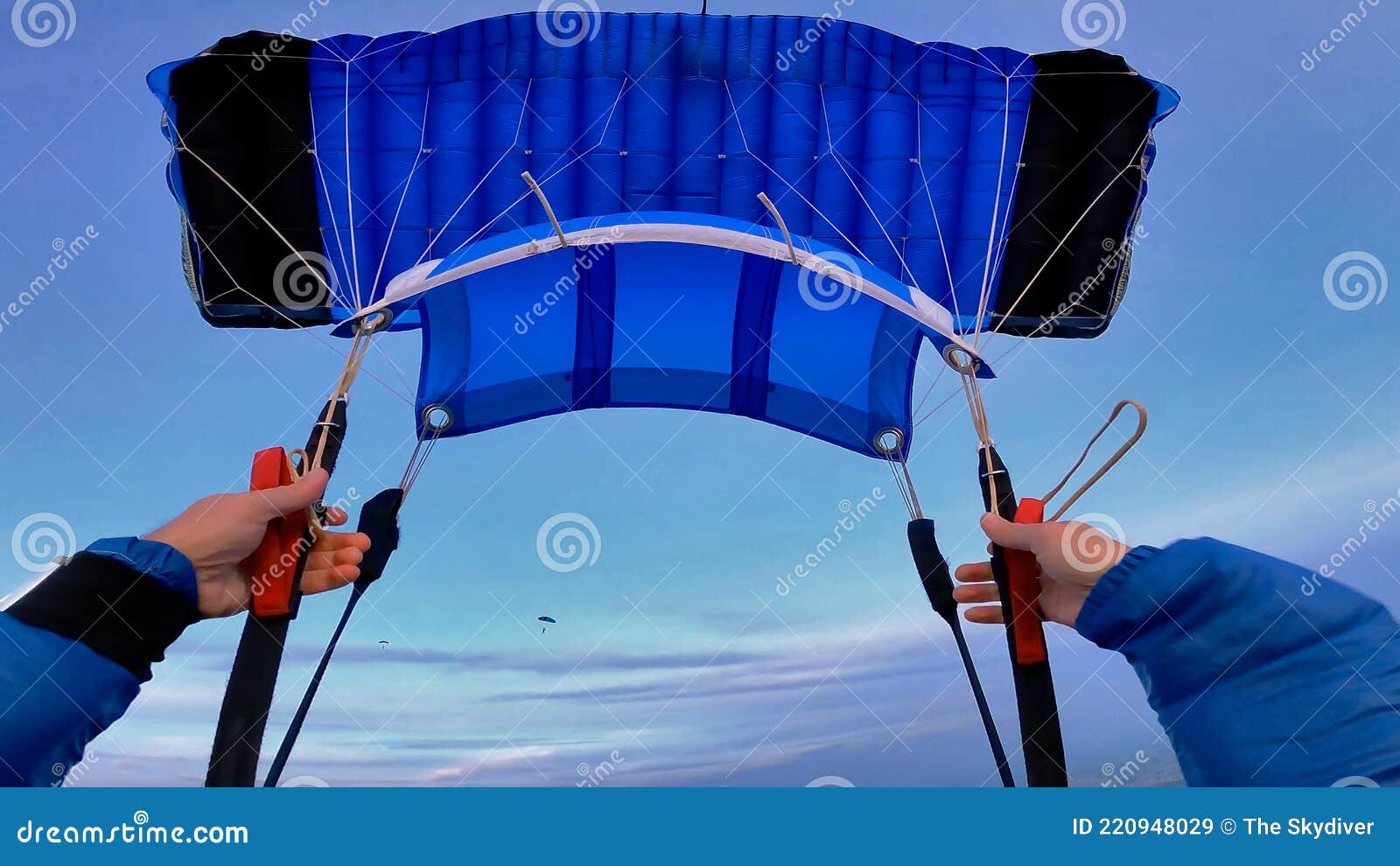 Parachute. Air. Skydiver Is Flying In Wind Tunnel. Extreme People In ...