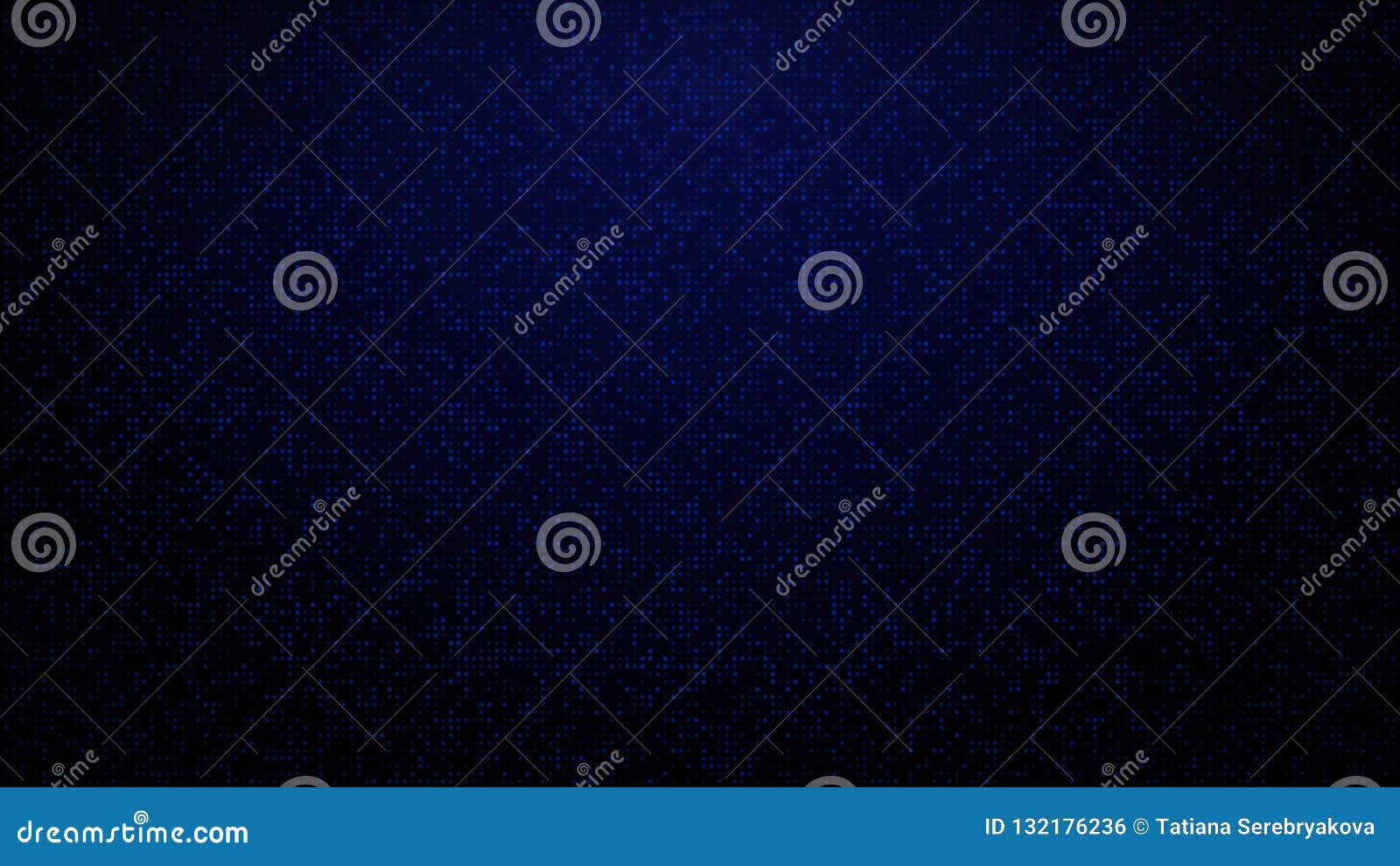 Blue Particles Abstract Background With Shining Floating Dust Particle ...