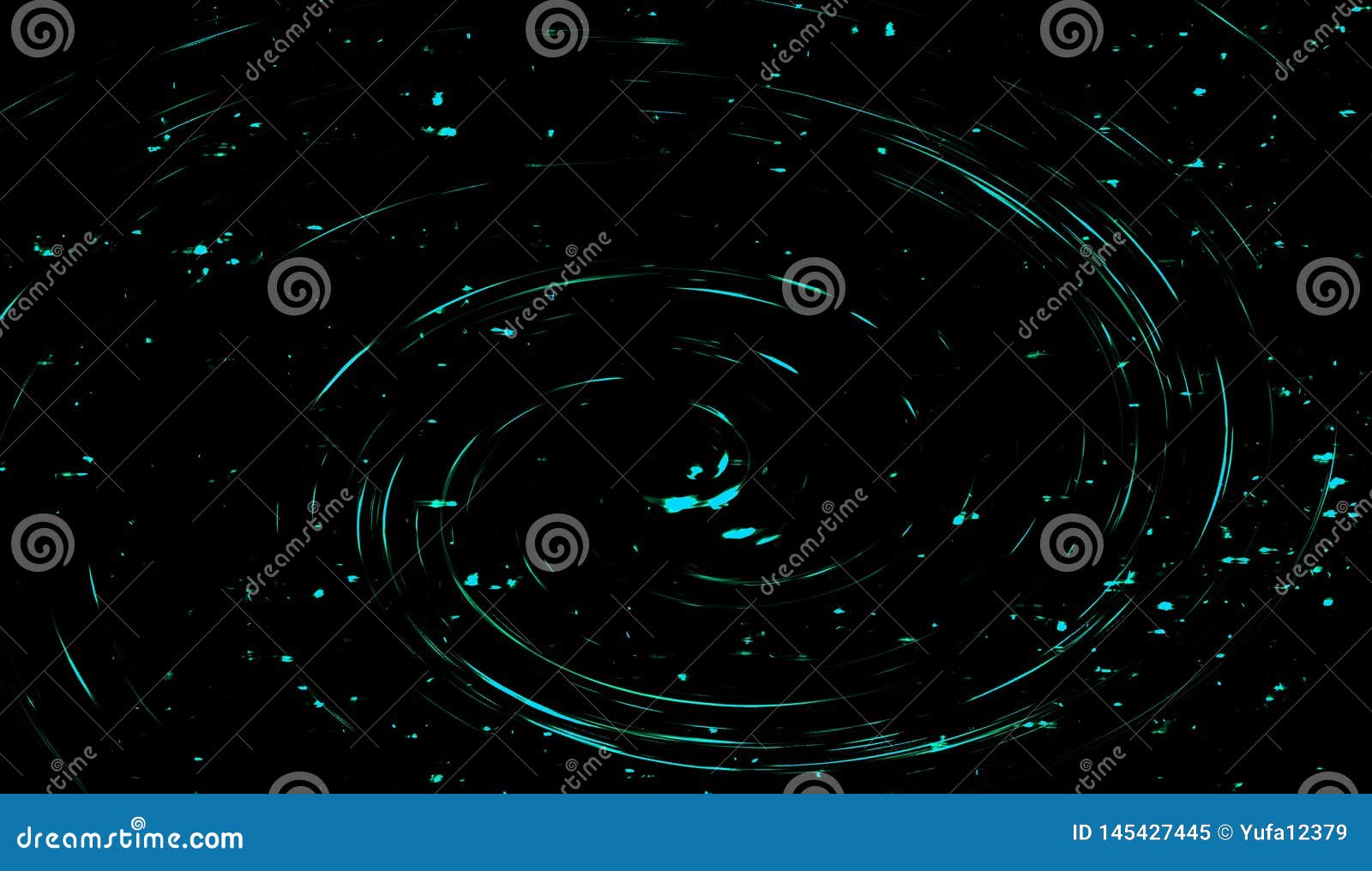 Blue Particles Sparkle Spray Debris. Overlays Background . Design ...