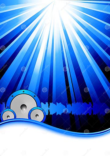 Blue party banner template stock vector. Illustration of border - 12469745