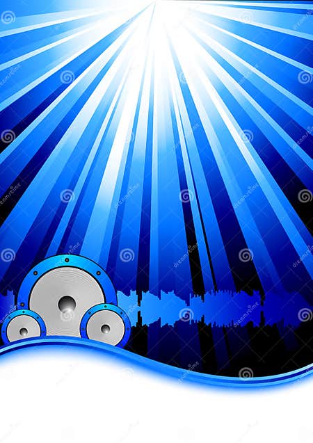 Blue party banner template stock vector. Illustration of border - 12469745