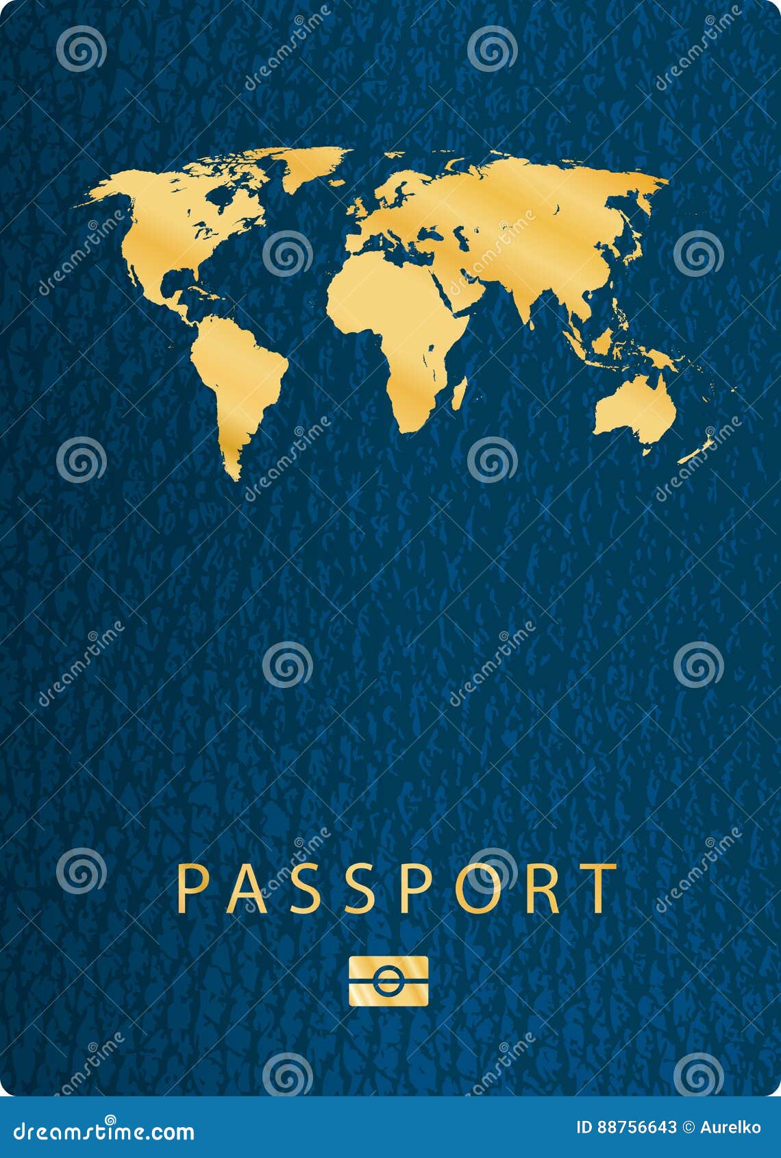 Blue pass map stock vector. Illustration of national - 88756643