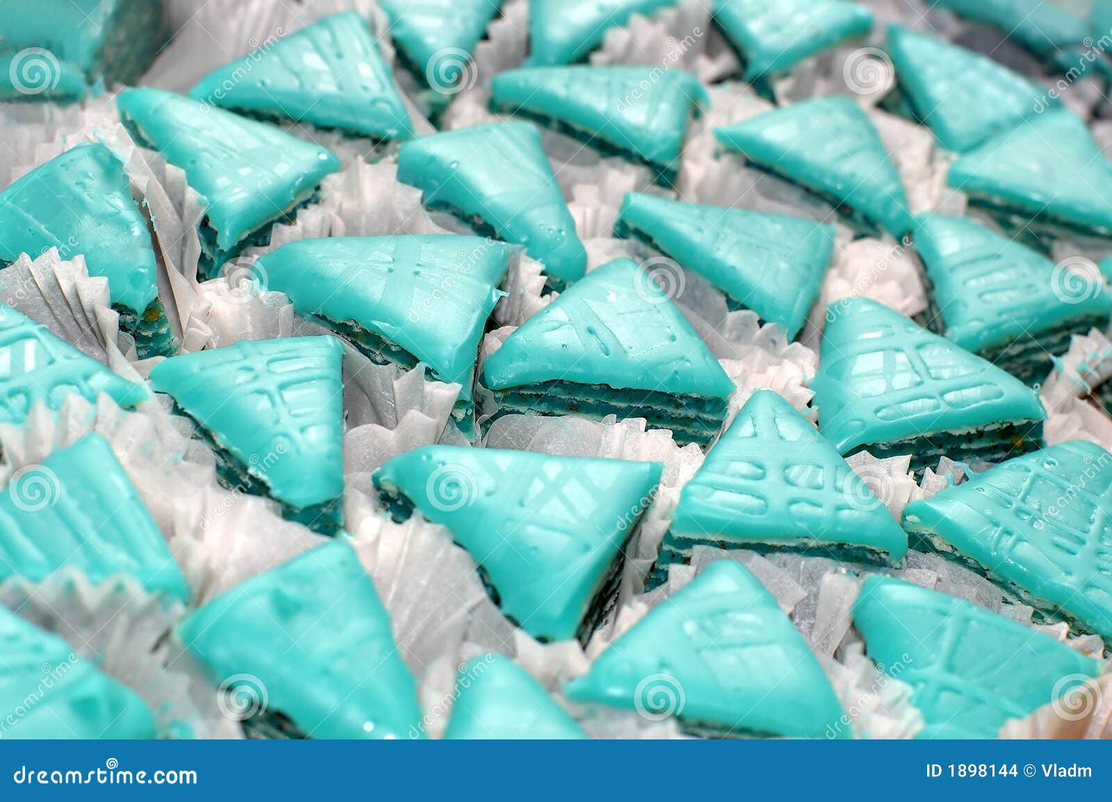 Blue Pastries stock photo. Image of dessert, blue, baking - 1898144